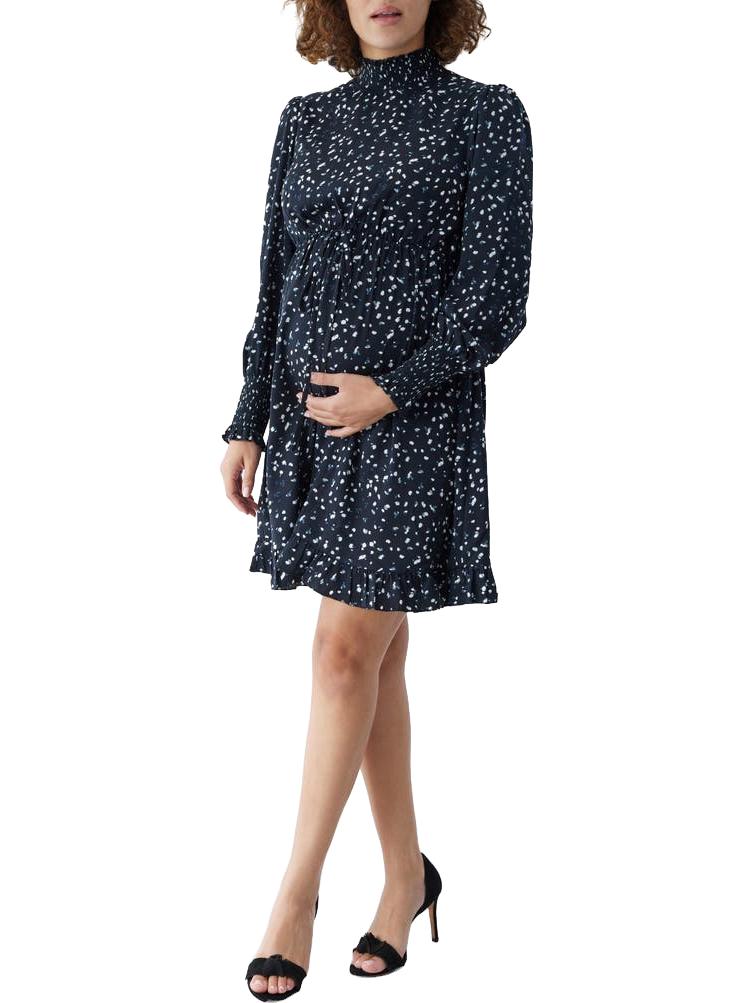INGRID & ISABEL® Ingrid & Isabel® Smocked Long Sleeve Maternity Dress